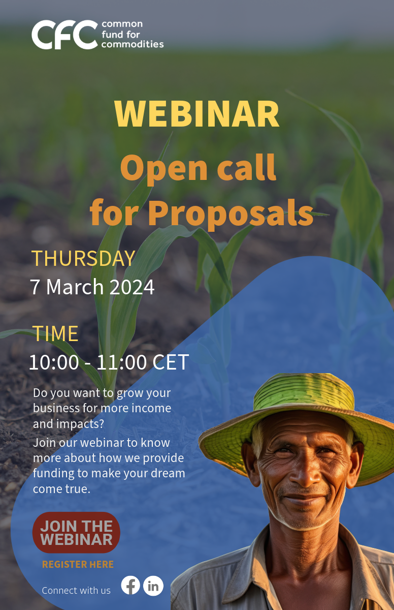 Call for Proposals | Common Fund for Commodities