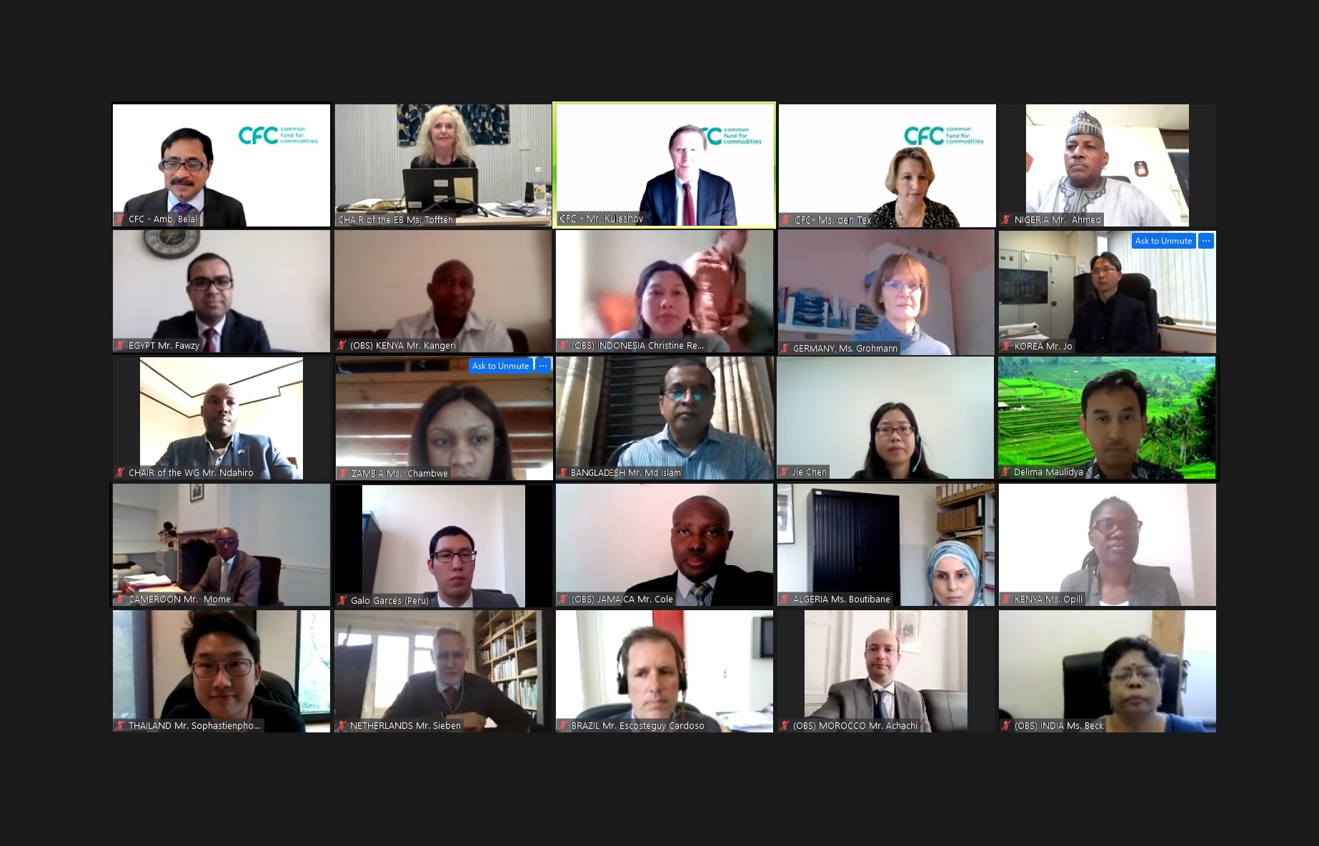 Home Page | Common Fund for Commodities